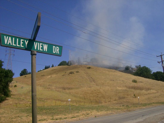 MOFD Acts Quickly to Fight Orinda Wildfire