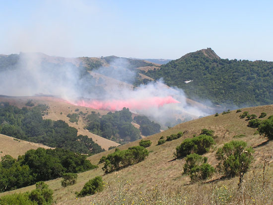 Las Trampas Wilderness Fire | MOFD | East Bay Regional Parks Las ...