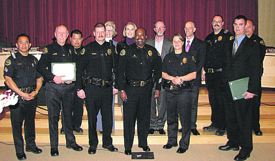 Orinda's Finest Recognized | Orinda