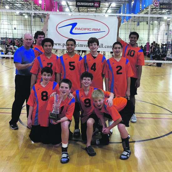 PacRim Volleyball Earns #2 Ranking
