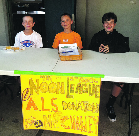 Lafayette's Young Athletes Hit Home Run for ALS