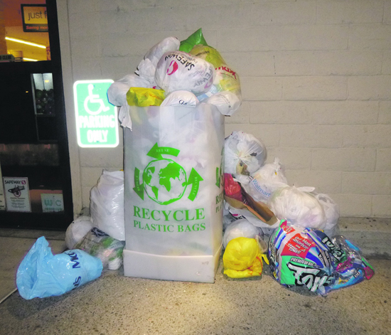 Curbside Plastic Bag Recycling in Lamorinda? One of many possibilities ...