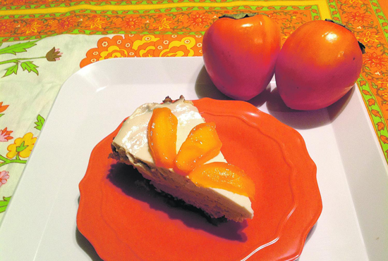 LAMORINDA WEEKLY | Persimmon Cheesecake