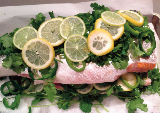 LAMORINDA WEEKLY | Salt Crust Creates Perfect Cocoon for Cooking Fish