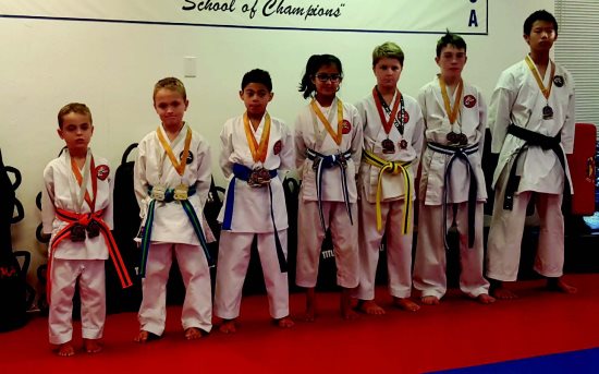 Karate Kids Score Big at Competition