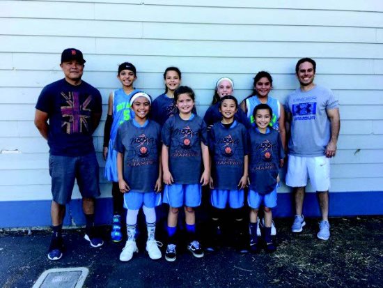 Lafayette Bay Area Blitz 5th grade girls team undefeated