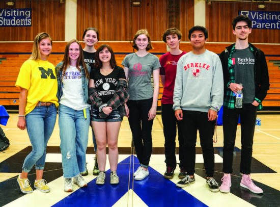 Performing Arts Seniors Recognition Day at Acalanes