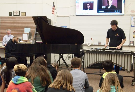 Sullivan Fortner, Kyle Athayde perform and educate for school and ...