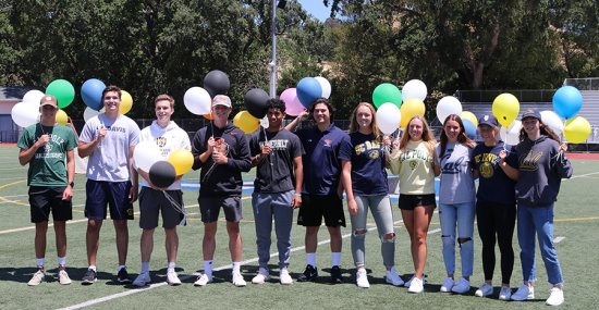 Acalanes Celebrates 2021 Senior Recruited Athletes