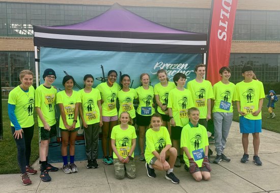 Rain or Sunshine Run Club athletes take medals at Brazen Victory Race