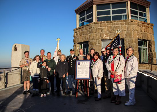 Beacon lit on Mount Diablo in honor of Memorial Day | Lafayette ...