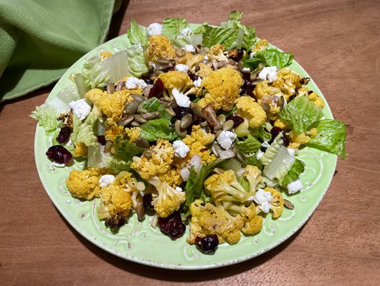 LAMORINDA WEEKLY | Roasted Cauliflower Salad with Radicchio ...